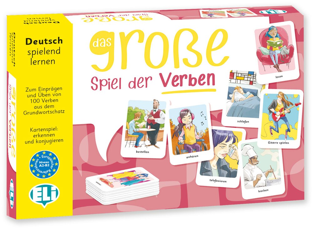 Das große Spiel der Verben | Träna tyska verb - Beta Pedagog